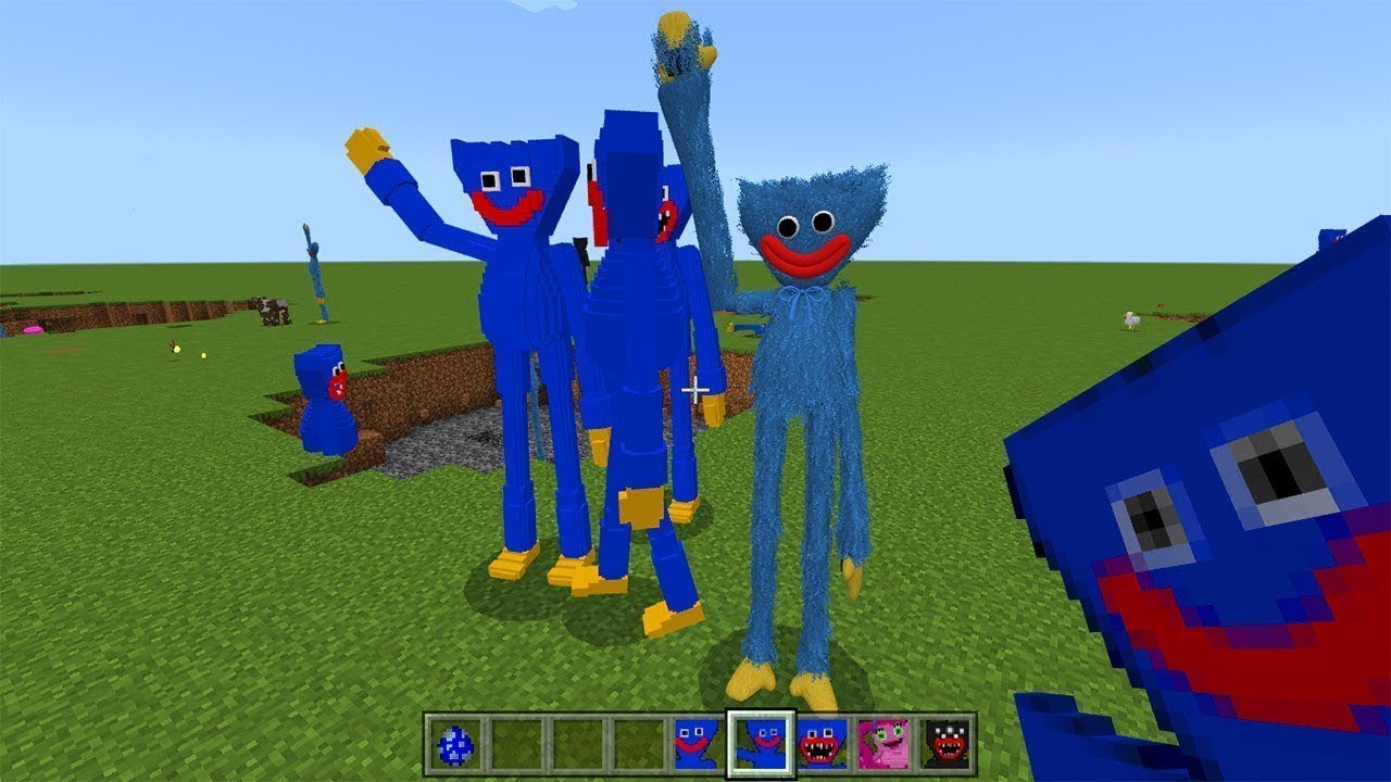 MORE Poppy Playtime Chapter 2 Mobs in Minecraft PE - YouTube