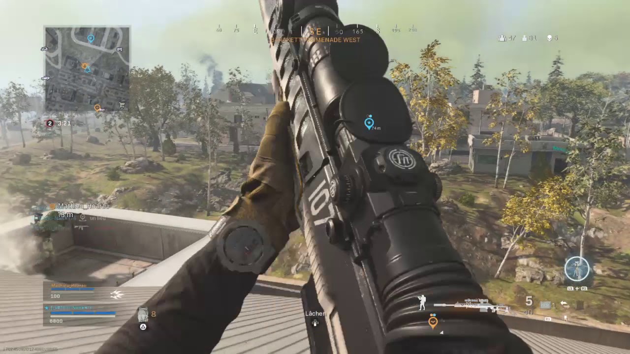 Mon record de kill warzone - YouTube