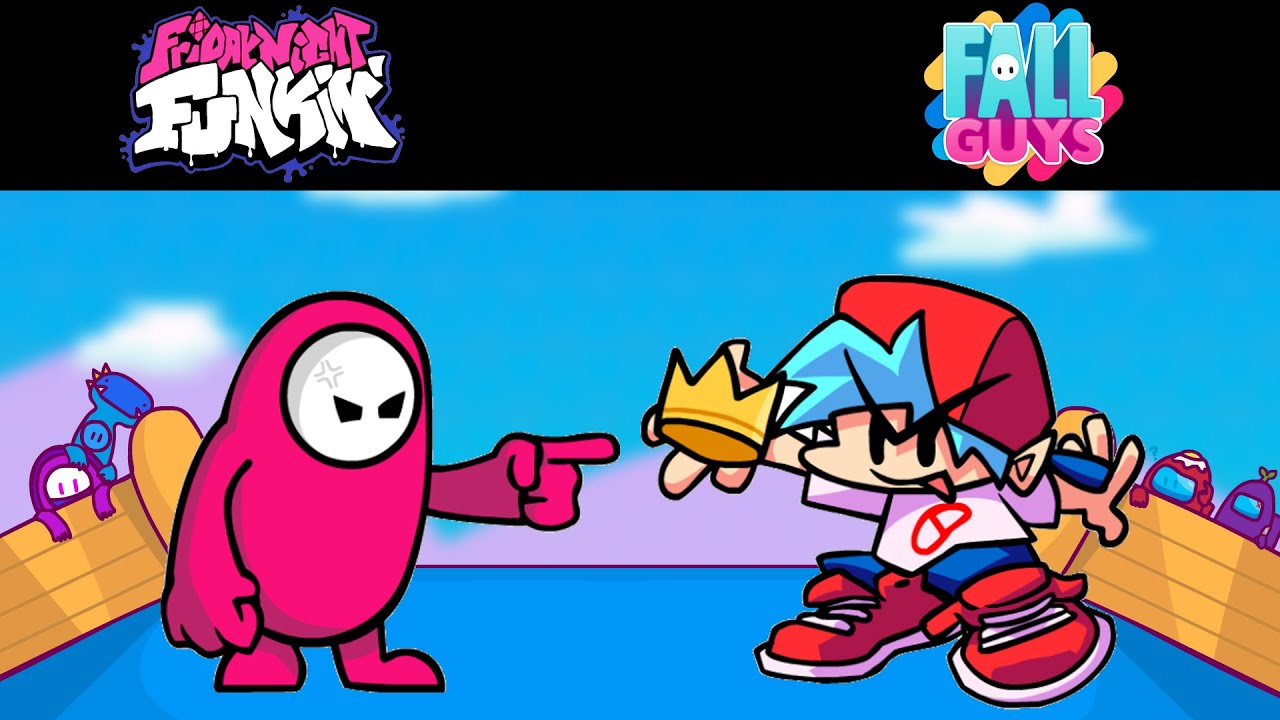 Friday Night Fallin' /// Friday Night Funkin / Fall Guys - YouTube