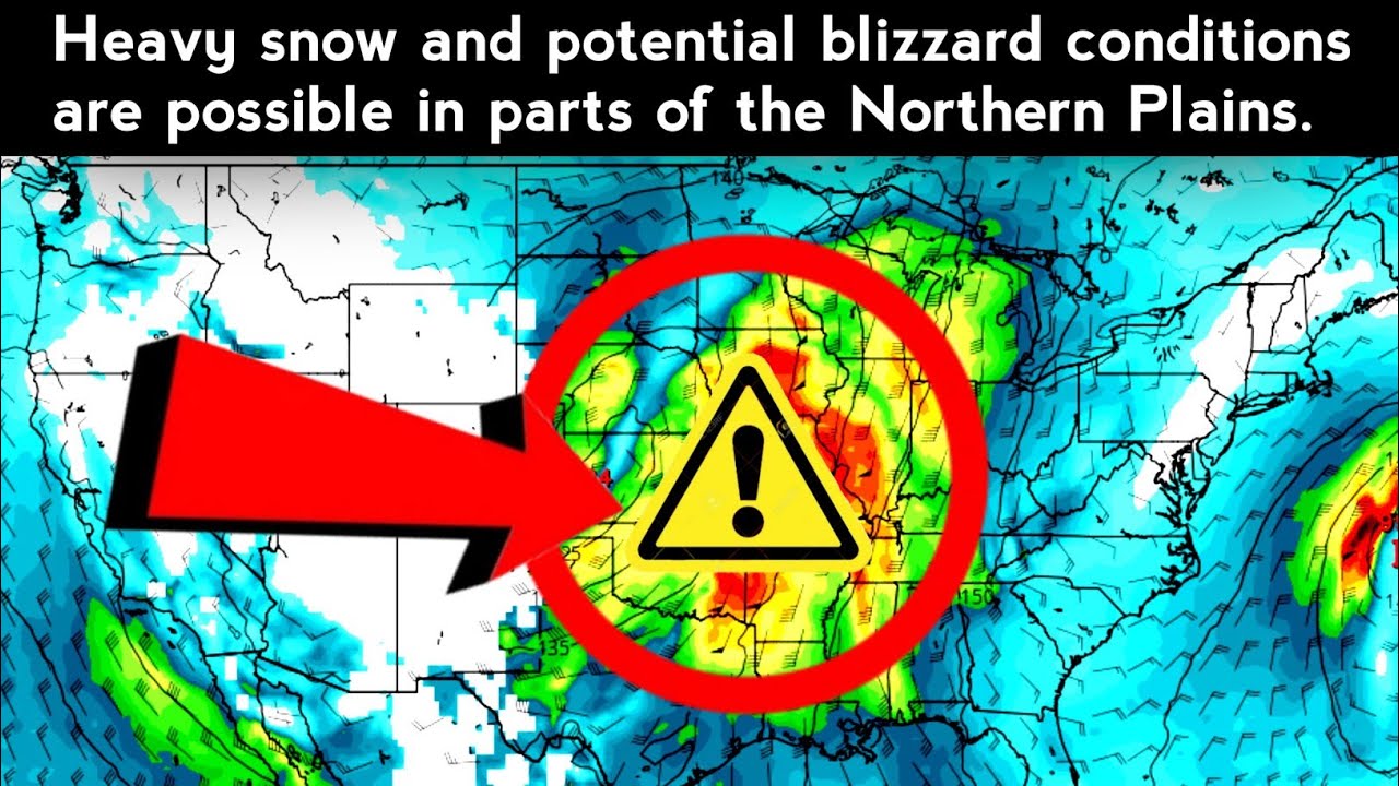 Heavy snow and potential blizzard conditions are possible in parts of ...