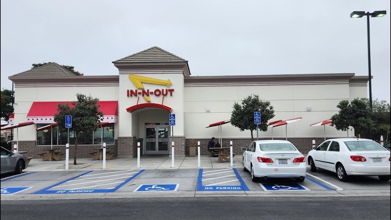 In-N-Out Burger Men’s Restroom - YouTube