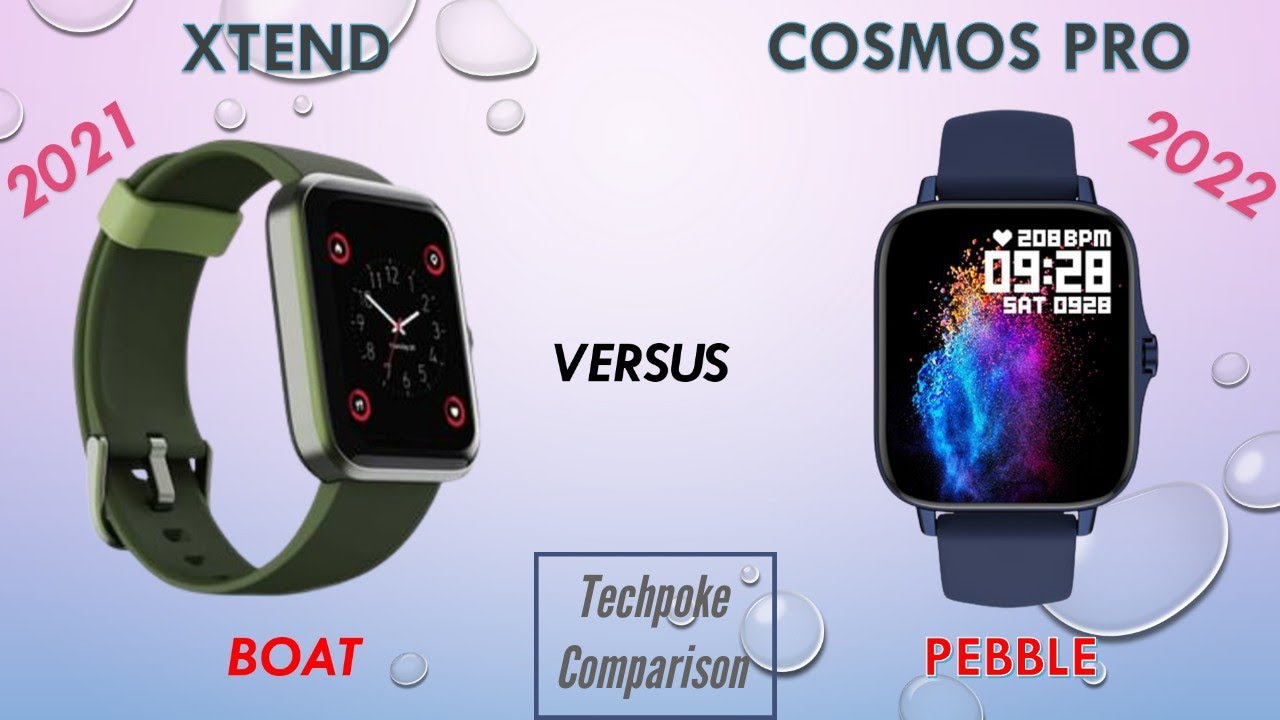 boat xtend vs pebble cosmos pro | fitness vs calling watch 2022😍 under ...
