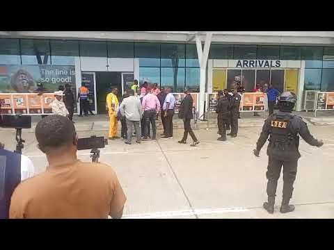 George Weah Returns Home: A Powerful Moment for Liberia | Full Scene ...