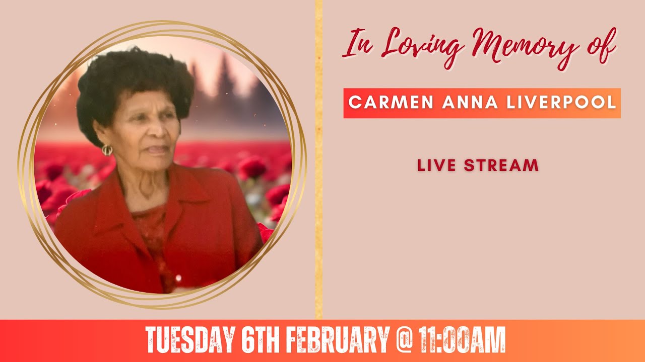 Celebrating the life of Carmen Anna Liverpool - YouTube