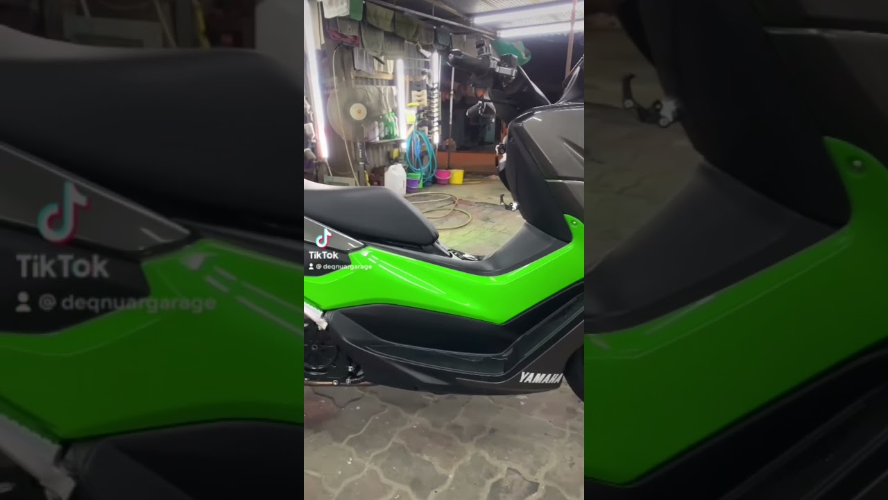 Nmax Repaint Colour | Green Grey - YouTube