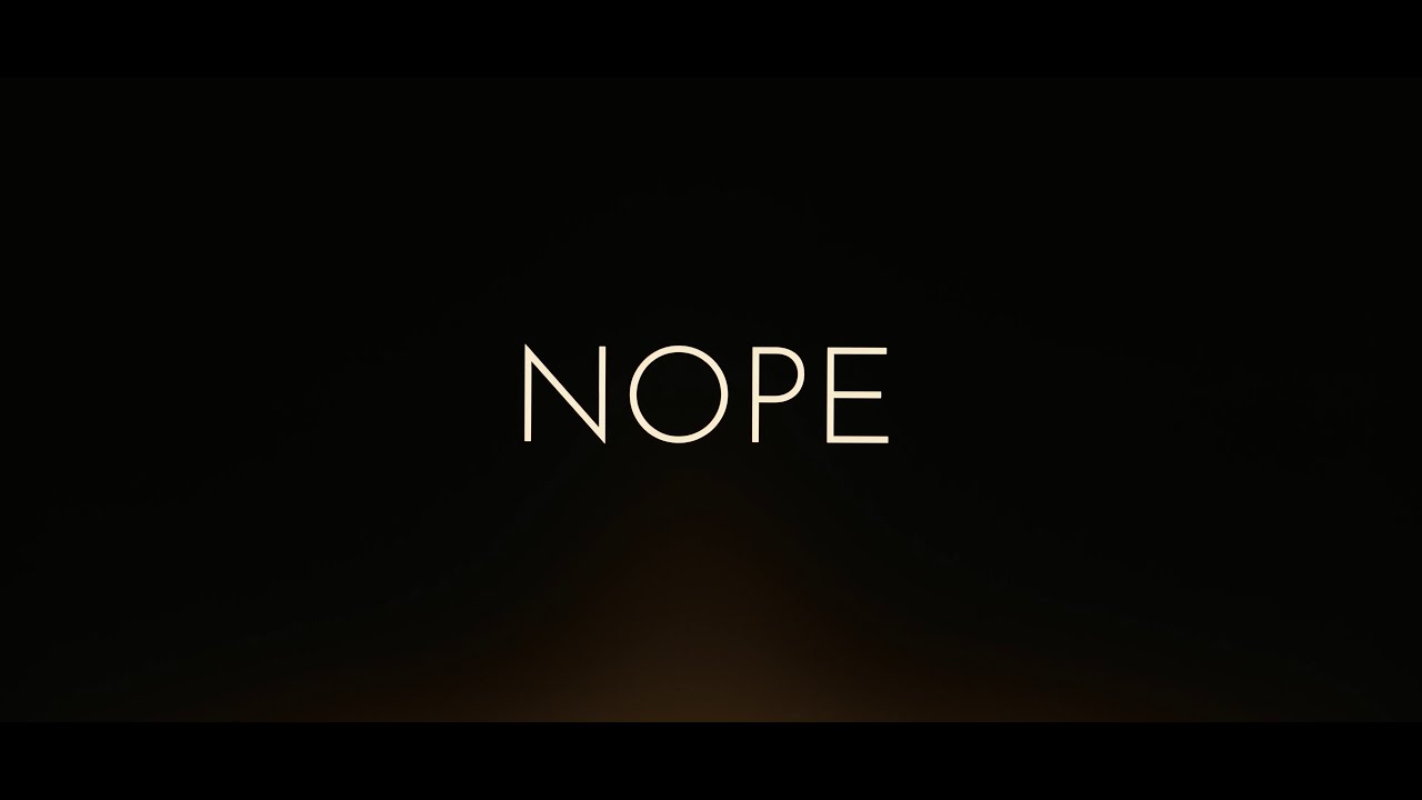 Nope (2022) Titles - YouTube