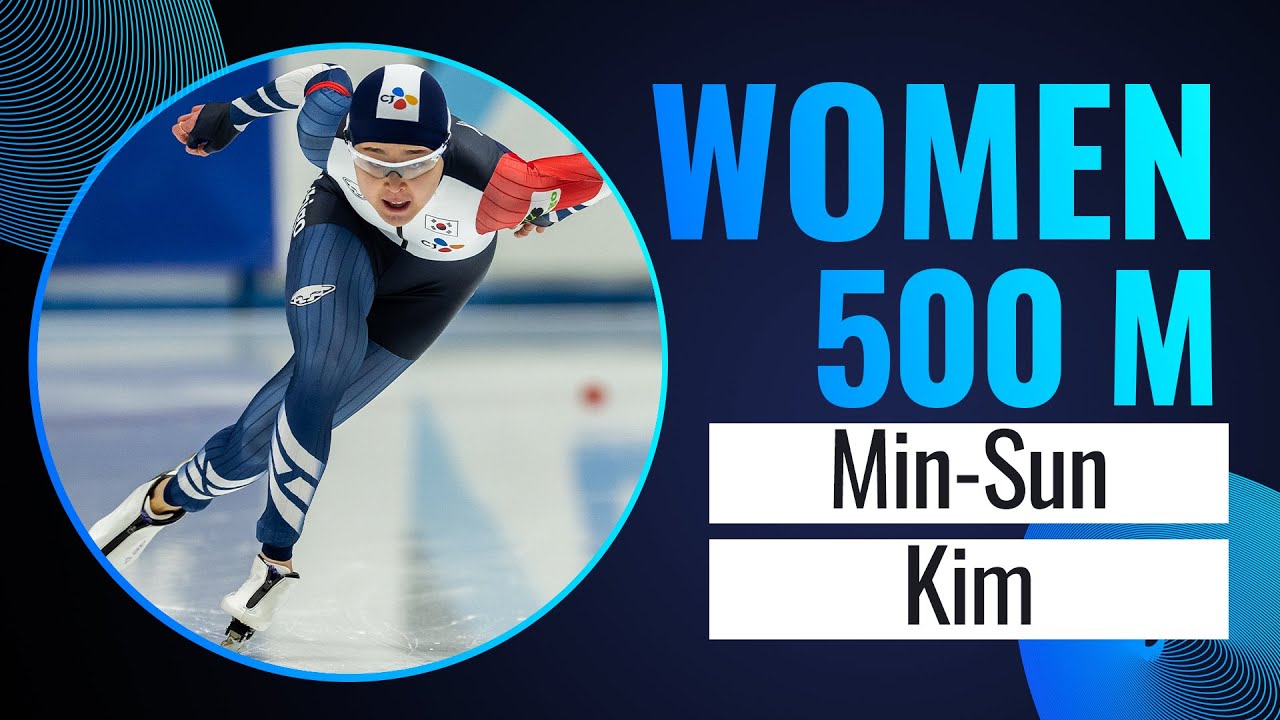 Min-Sun KIM (KOR) | Winner | 500m Women | Tomaszów Mazowiecki 2023 | # ...