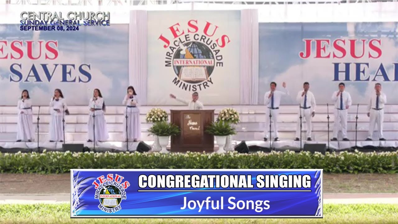 JMCIM | Congregational Singing | Joyful Songs | September 8, 2024 - YouTube