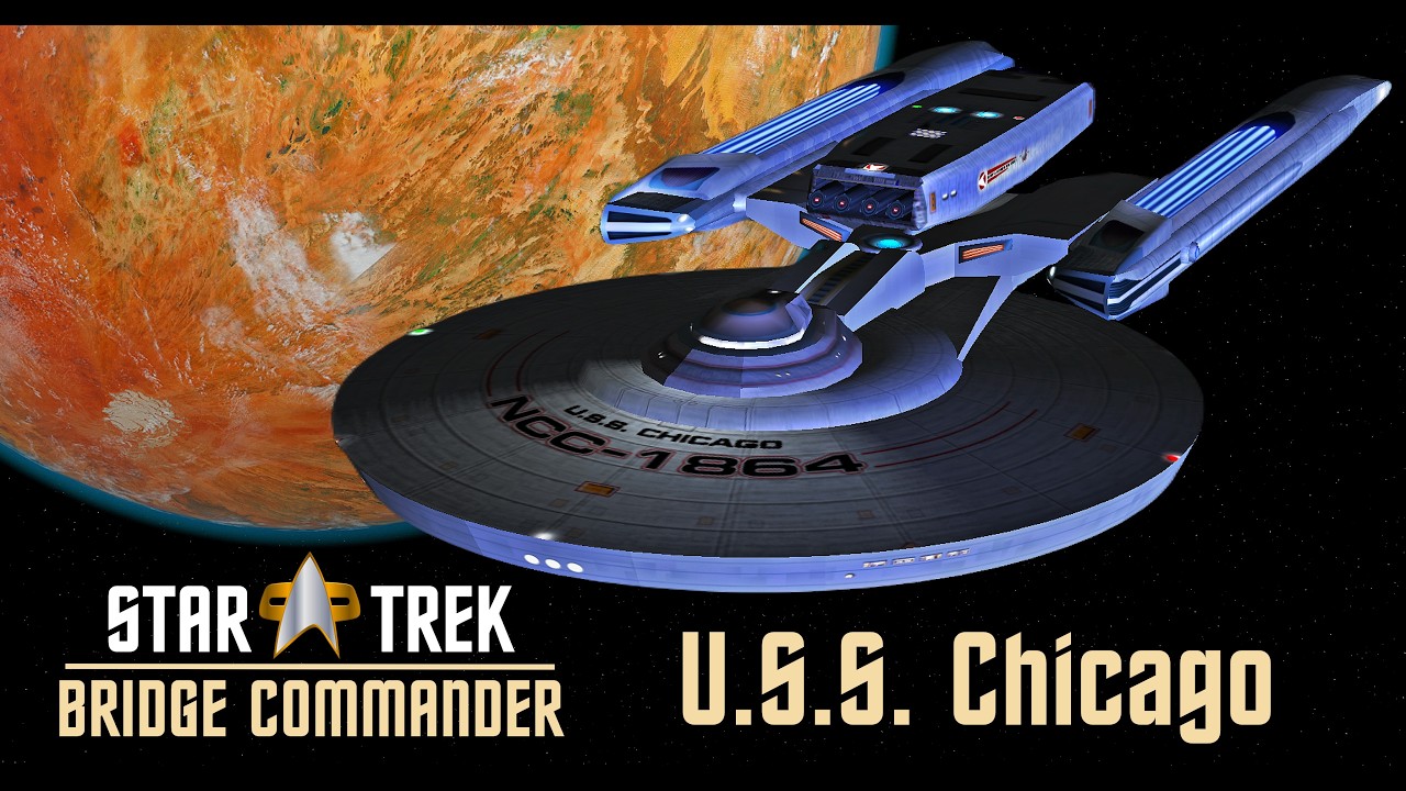 Star Trek: Bridge Commander - USS Chicago - YouTube