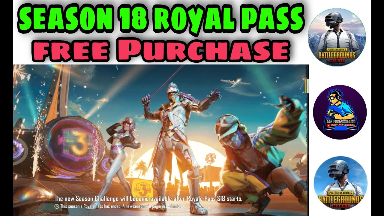 Season 18 royal pass free Purchase ||#MrPraveenUK|| - YouTube