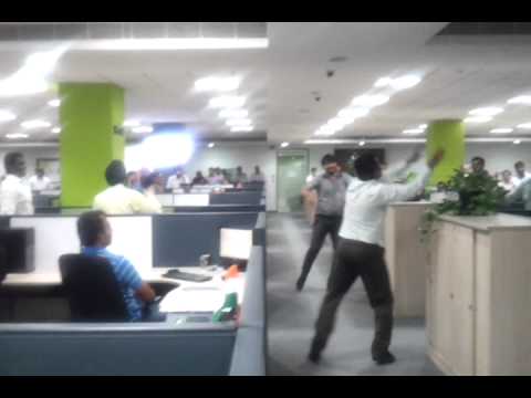 Compucom India Flash Mob Dance - YouTube