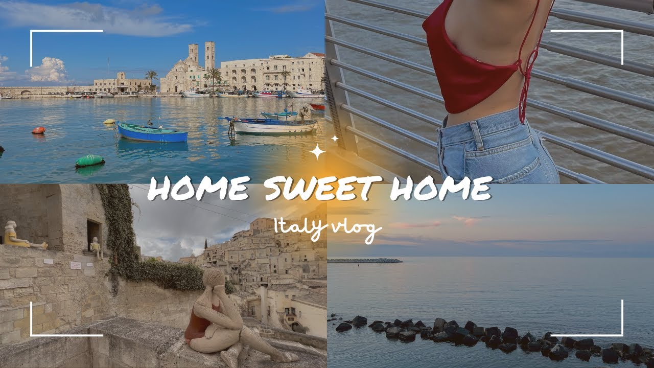 Italy - Puglia Travel Vlog: Matera and Molfetta 🥹🫶🏼 | Inga Ropaj - YouTube