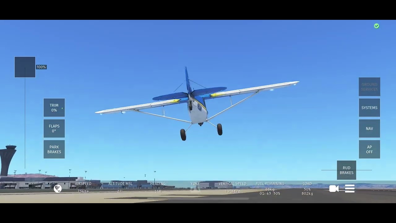 How to fly and land in Infinite Flight - YouTube