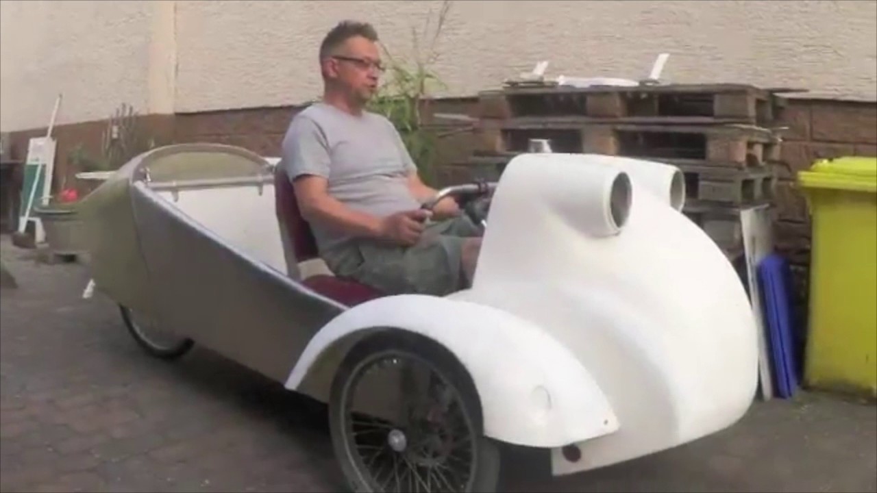 DIY Velomobil Veloschmitt Homemade Eigenbau Prototype Custom Bike ...