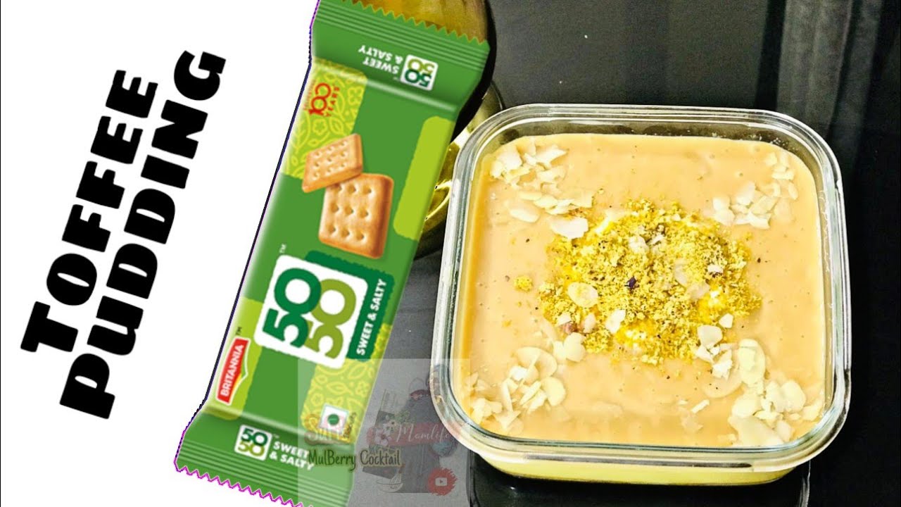 Mouth Melting Toffee Pudding | 50-50 Biscuit Pudding - YouTube