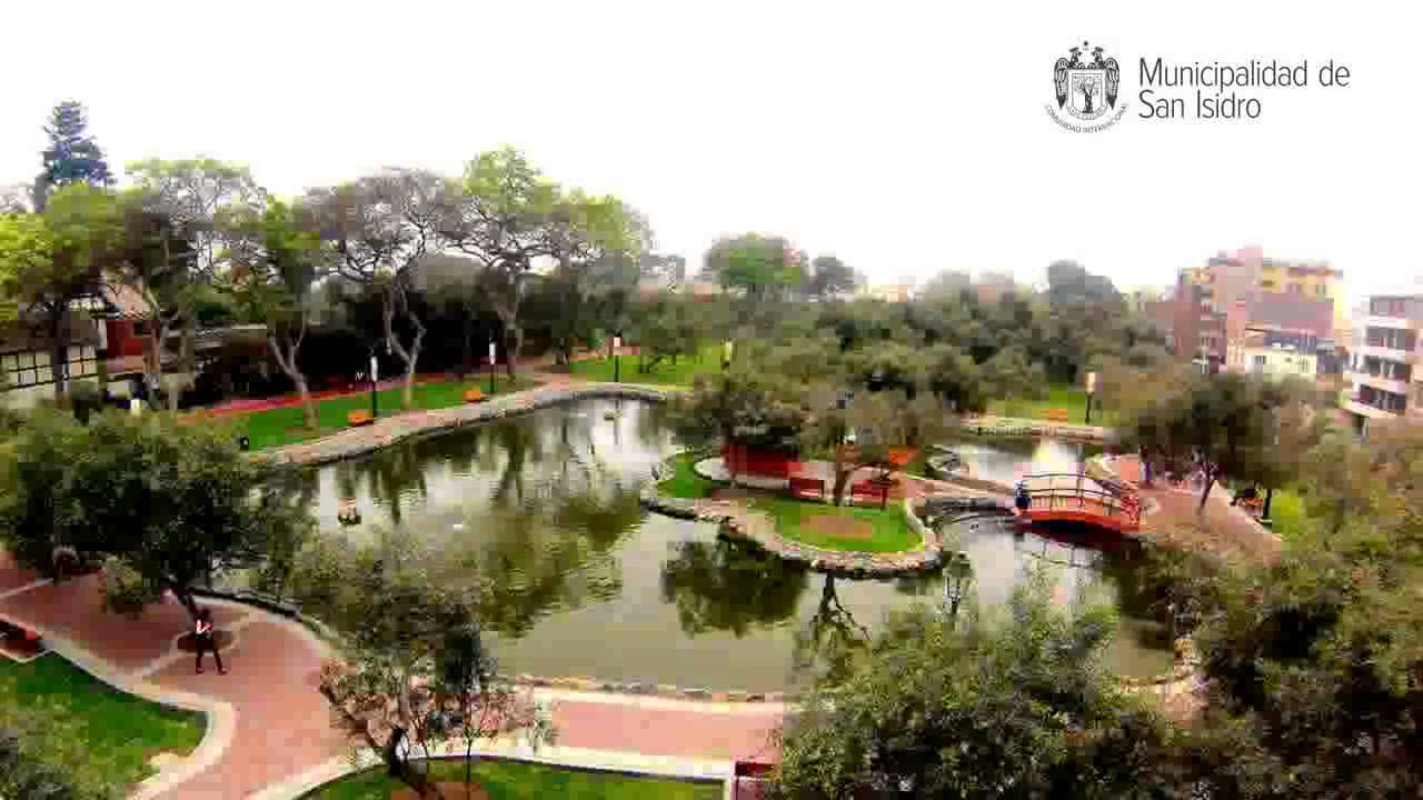 Timelapse Laguna Bosque El Olivar Municipalidad de San Isidro - YouTube