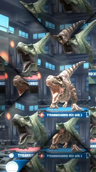 T-Rex edit pt4 #buck #classictrex #edit #jurassicpark #jurassicworld #rexy #trex - YouTube