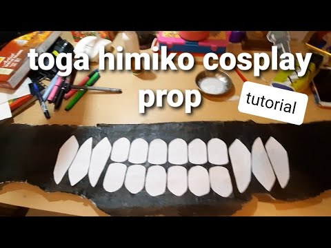 toga himiko cosplay prop tutorial - YouTube