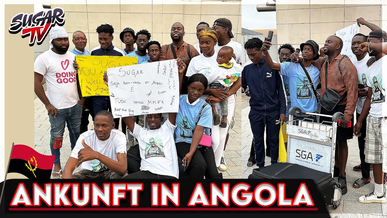 8.800km von Zuhause entfernt🫣🇦🇴/EMOTIONALER EMPFANG in Angola🇦🇴 SUGAR ...