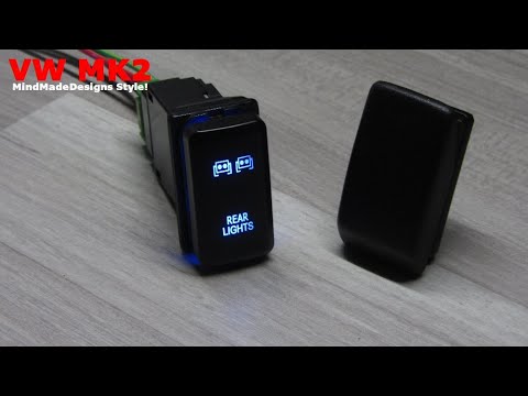 Custom car dummy switch make dashboard adapted for vw golf 2 jetta mk2 ...