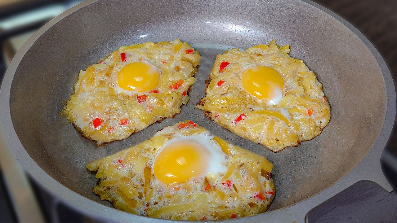 I've never had such delicious breakfast! quick, easy and tempting ...