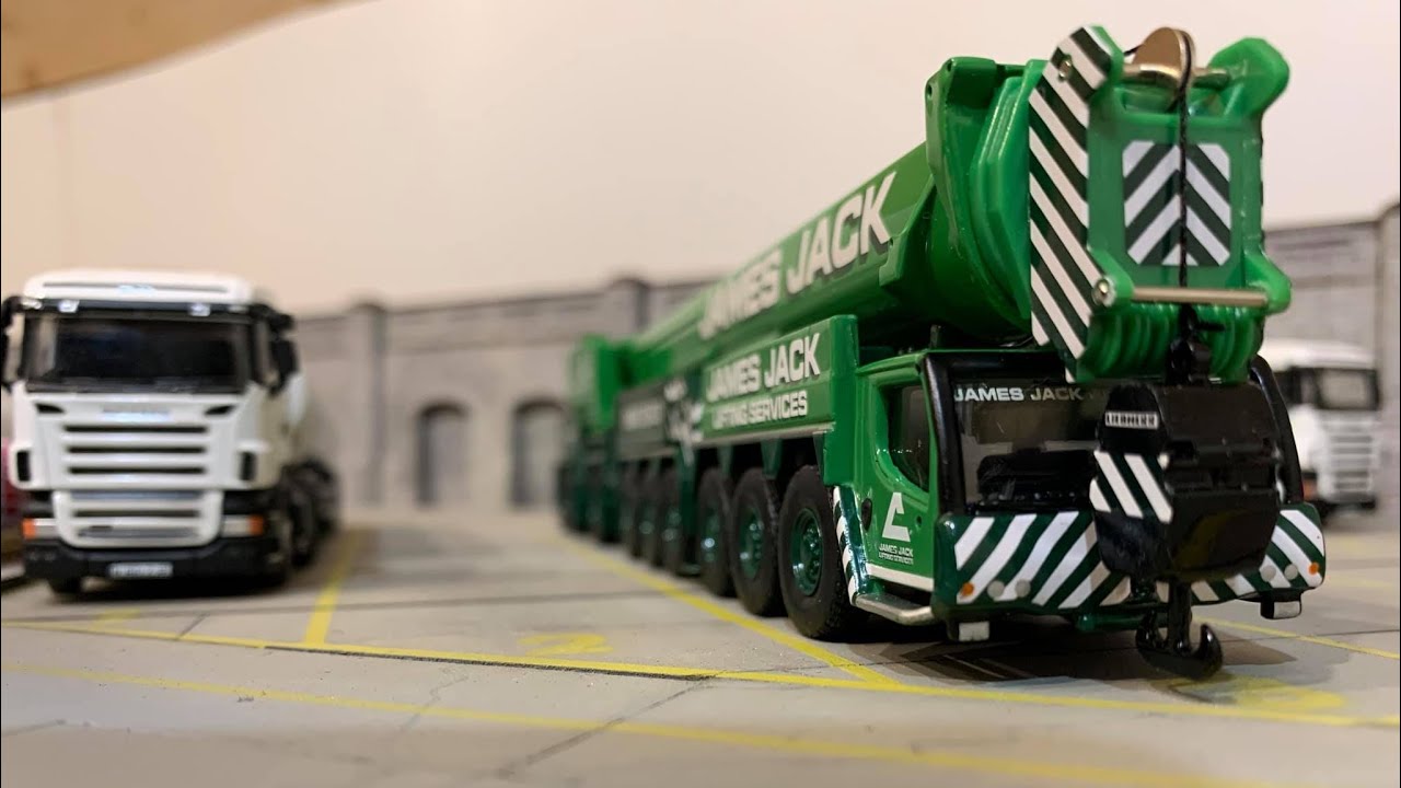 WSI, LIEBHERR LTM 1750-9.1 CRANE "JAMES JACK LIFTING" fitted with Train ...