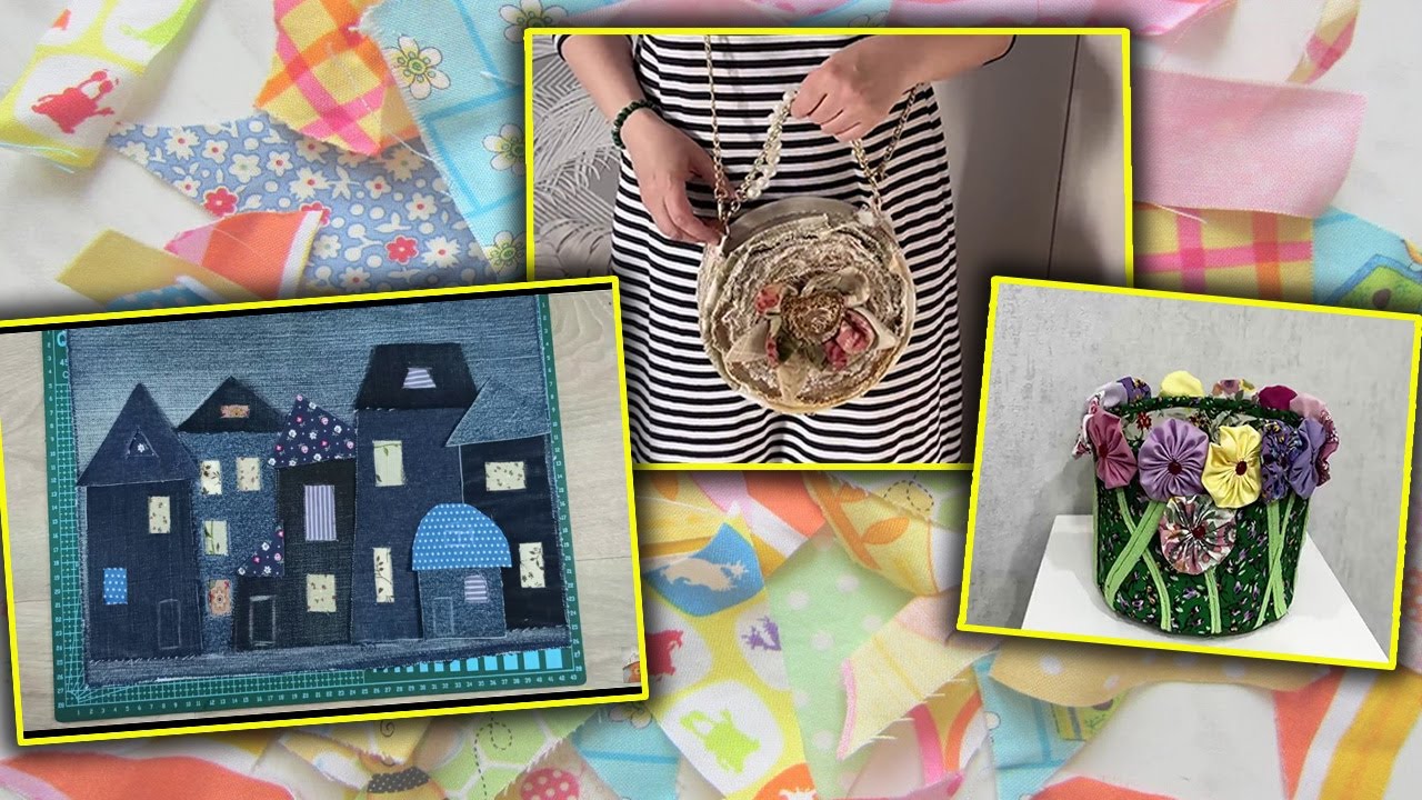 A new idea of flaps. Amazing and beautiful sewing ideas from scraps and ...