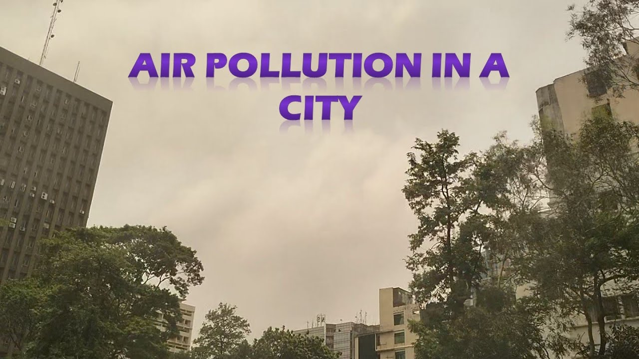 Dust in air in a metro/Air pollution in a city/ধুলায় ভরা ঢাকার বাতাস ...