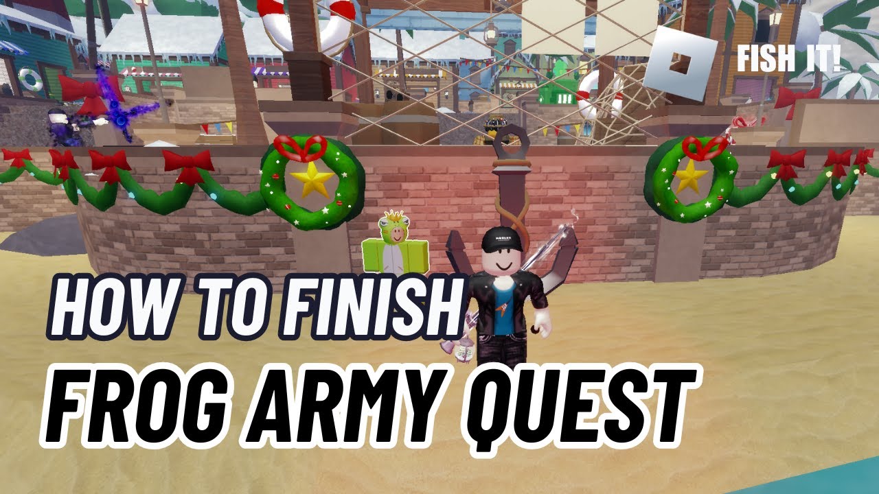 HIDDEN NPC?! - How to find Frog Commander & start Frog Army quest in ...