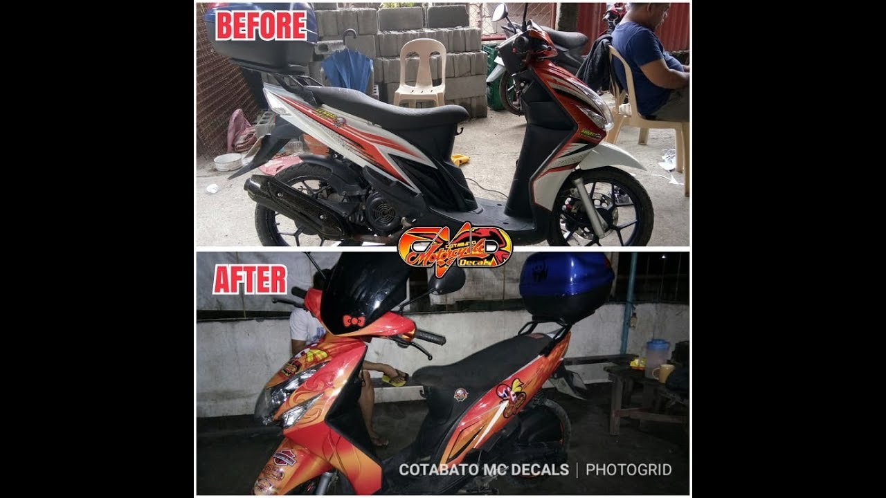 RUSI VENUS 125|CMD CONCEPT|COTABATO MC DECALS - YouTube