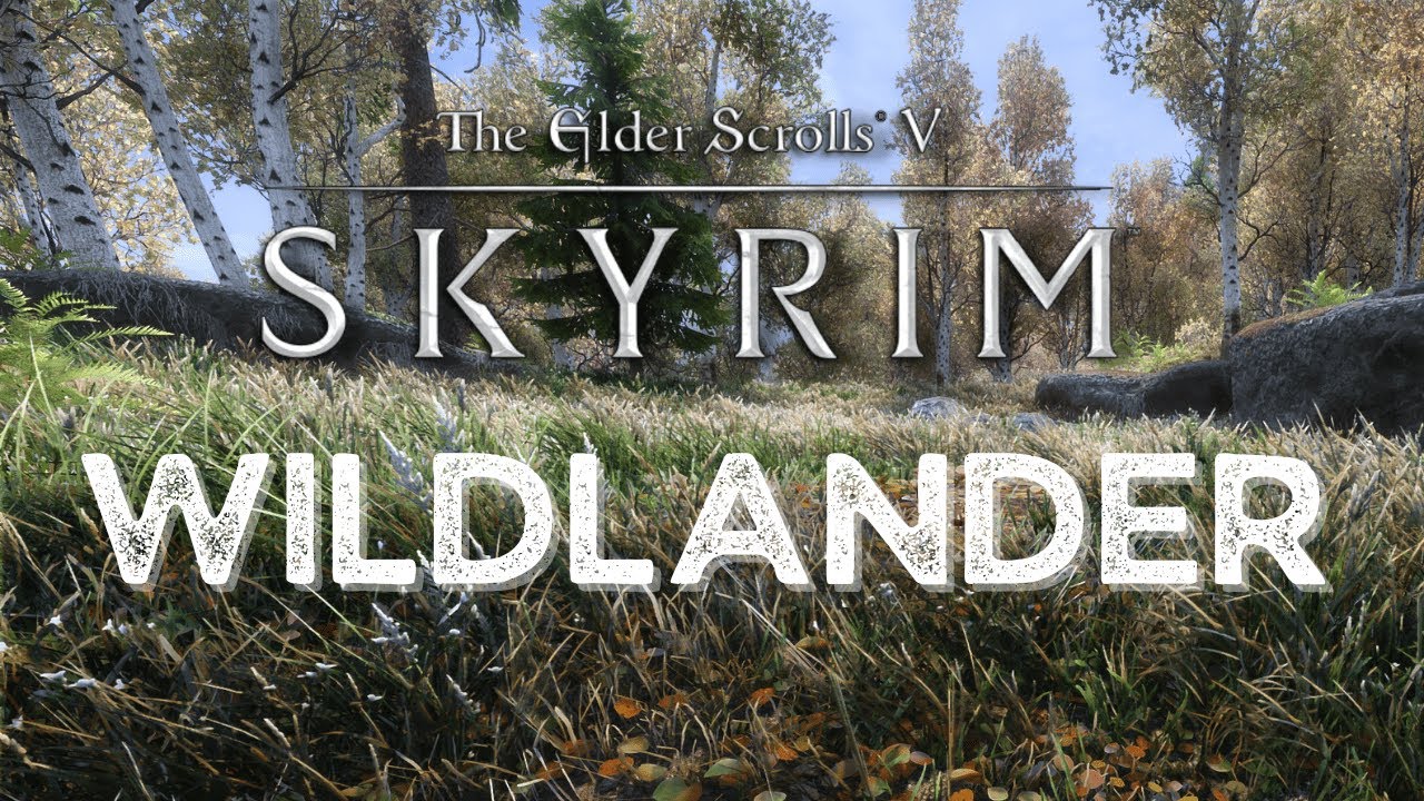 Wildlander: Skyrim Modlist Visual Showcase/Benchmark - YouTube