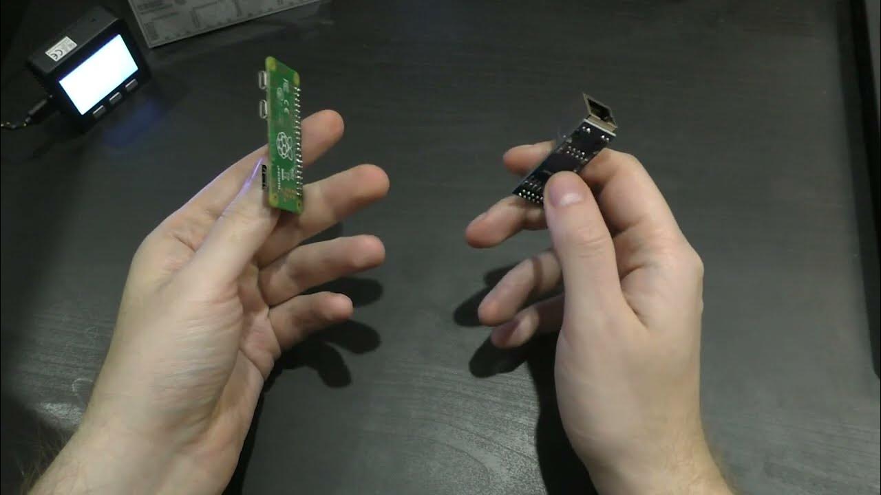 Настройка проводной сети на raspberry pi zero и enc28j60 - YouTube