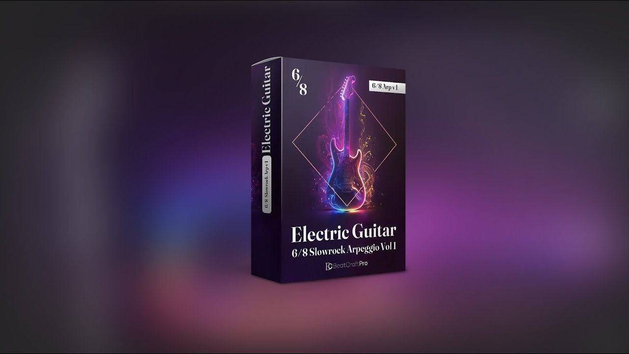 ARP 6/8 Slowrock Electric Guitar Loop Vol1 - YouTube