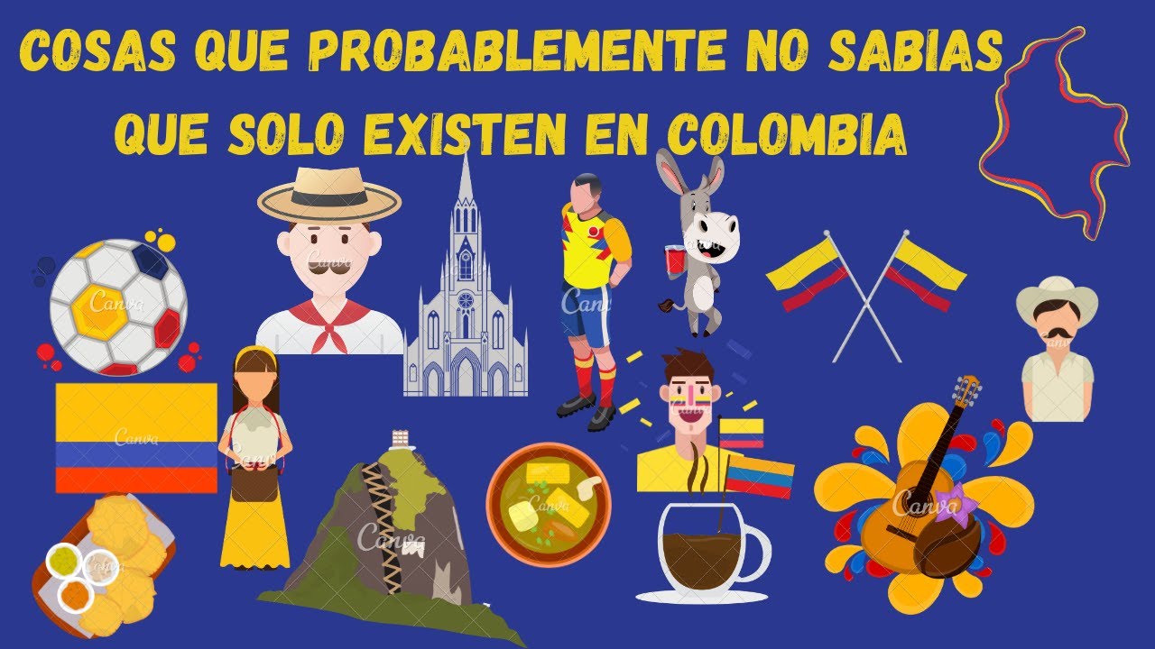 COSAS QUE PROBABLEMENTE NO SABIAS QUE SOLO EXISTEN EN COLOMBIA - YouTube