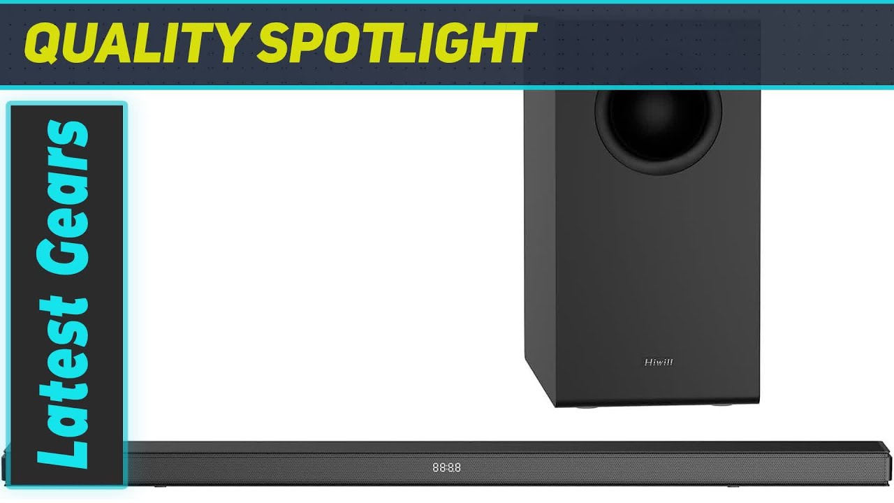 Immersive Audio Unleashed: Hiwill SoundBar HW310 with Subwoofer ...