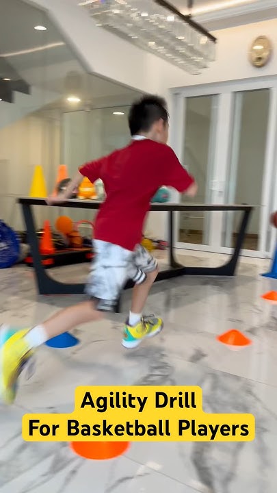 Agility Drill using cones & ladder to Improve Speed and Explosive Power for Kids # ...