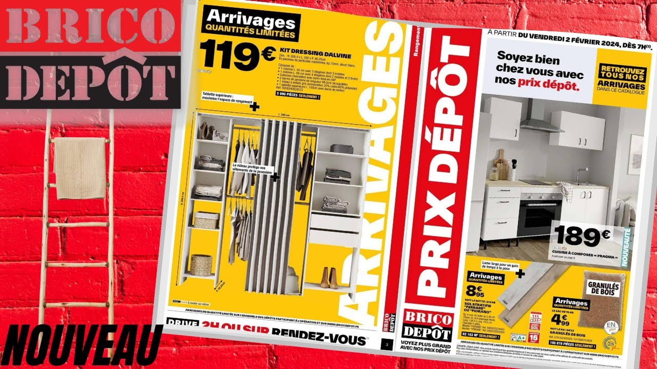 catalogue BRICO DÉPÔT du 2 au 22 février 2024 🌞⛔ PRIX DÉPÔT - FRANCE ...