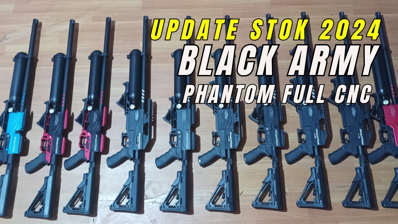 Update Stok Terbaru Varian Chamber Senapan PCP Predator Black Army ...