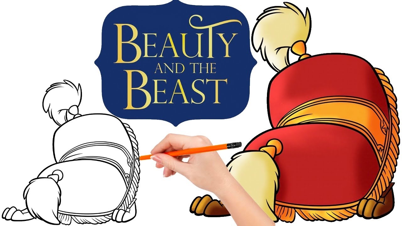 How to draw Sultan, the dog who was turned into a footstool - Beauty ...