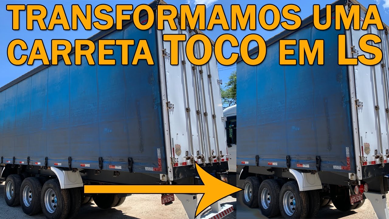 TRANSFORMAMOS UMA CARRETA SIDER QUE ERA DE CAVALO TOCO PARA LS ...