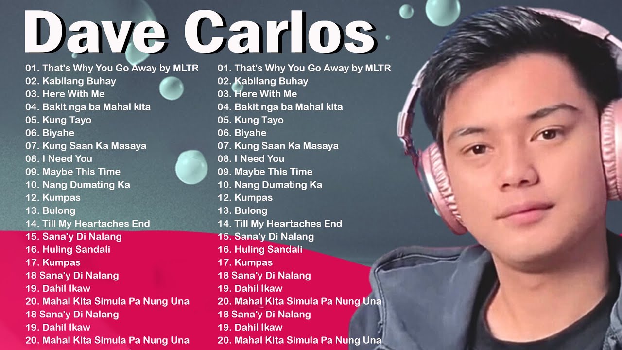 Dave Carlos Nonstop Cover Songs 2023 - Dave Carlos Greatest Hits ...