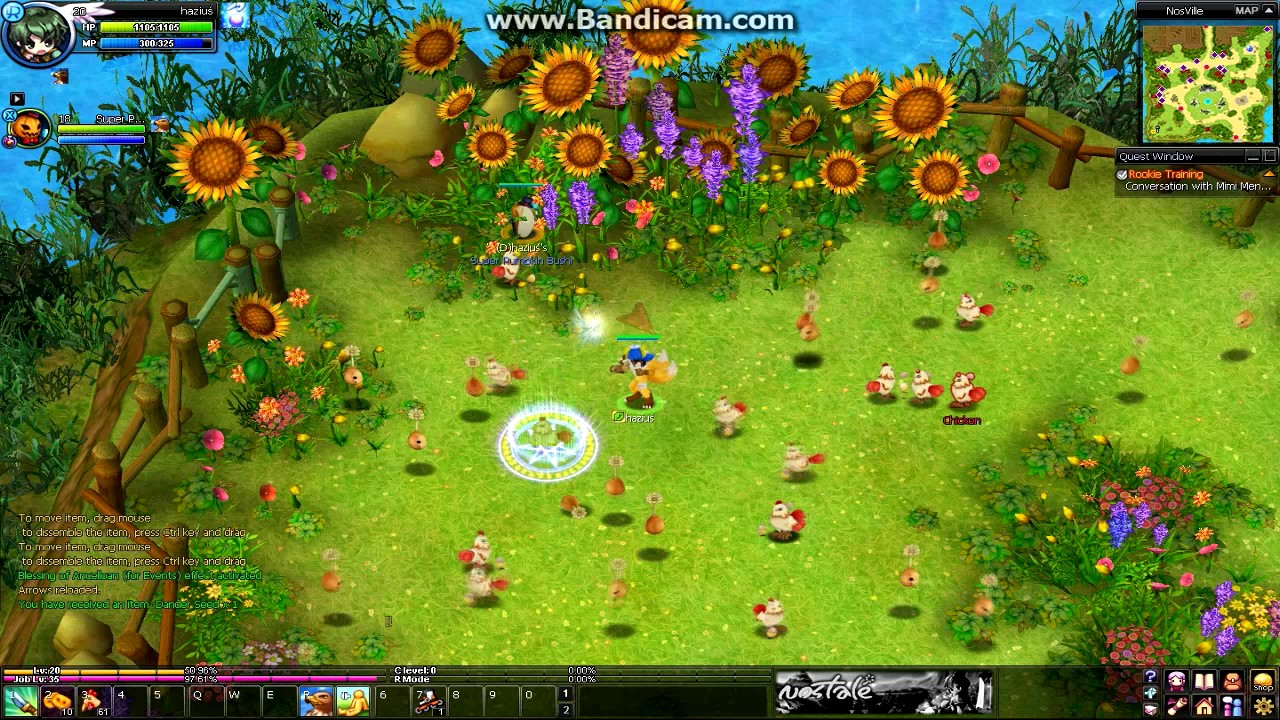 NosTale UK 20 lvl archer 36 job up - YouTube