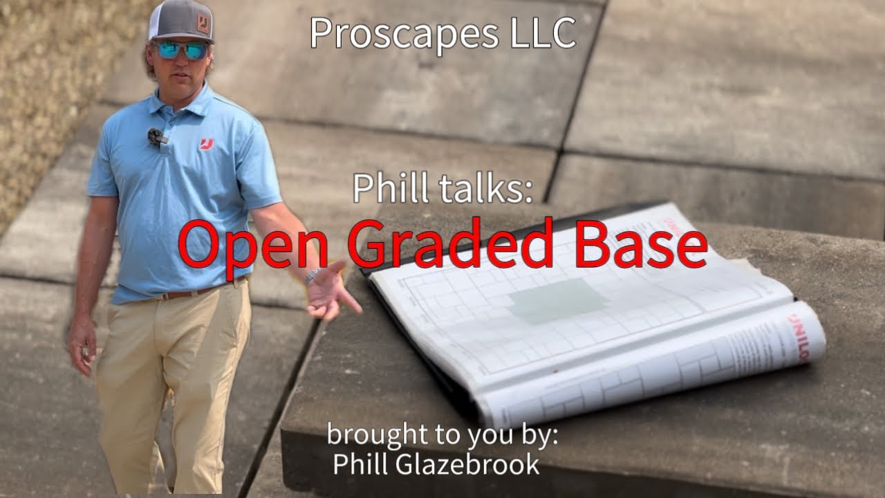 Phill from Unilock talks: Open Graded Base - YouTube