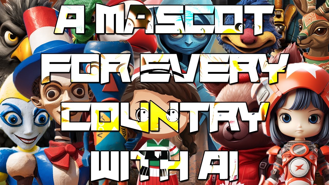 Using AI to Create a Mascot for Every Country - YouTube