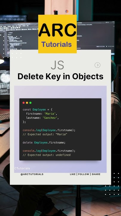 Javascript Delete Key In Object Coding Shorts Javascript Js Javascripttutorial Youtube