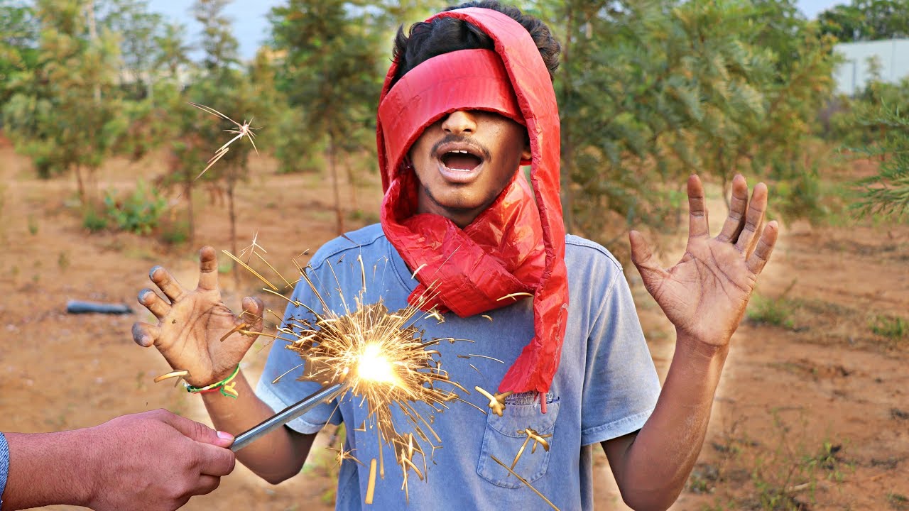 1000 RED BIJILI CRACKERS UNDER MITTI - YouTube