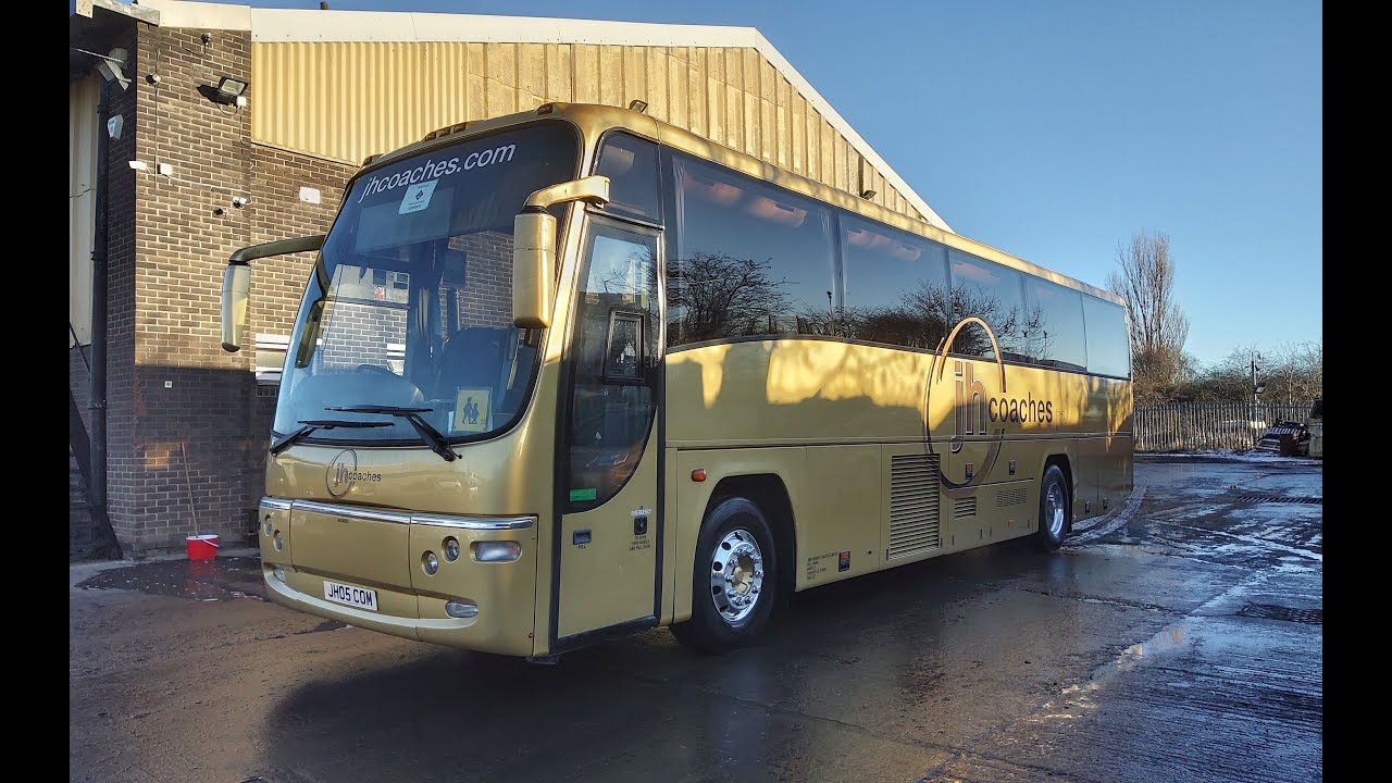 JH05 COM - 2005 (05) Volvo B12M Plaxton Panther - YouTube