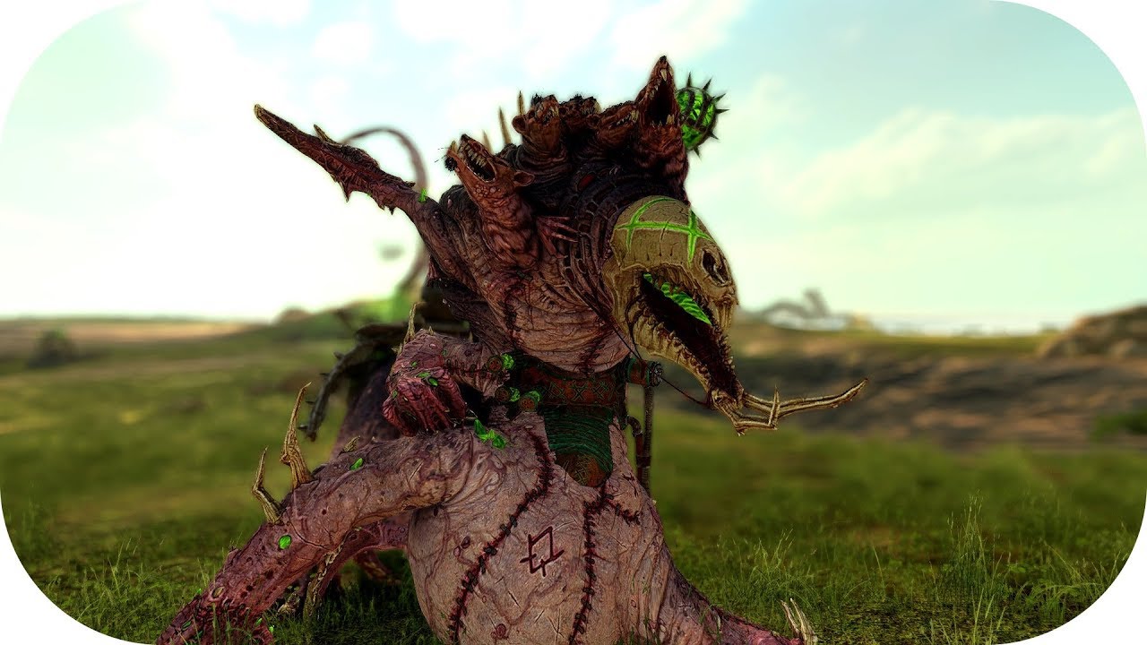 Total War: Warhammer II 🐭 Super Rare Hell-Pit Abomination Animation ...