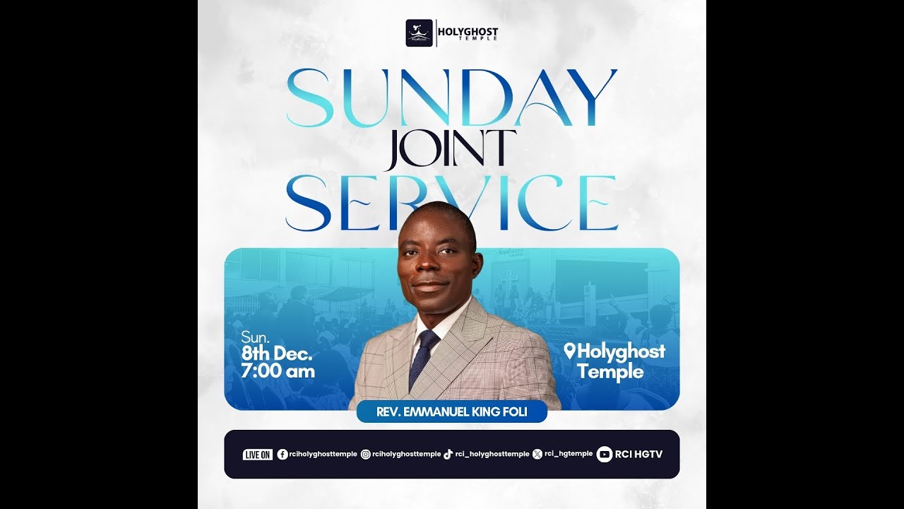 Sunday Service with Rev. Emmanuel King Foli || 08. 12. 24 || #OMEGA24 ...