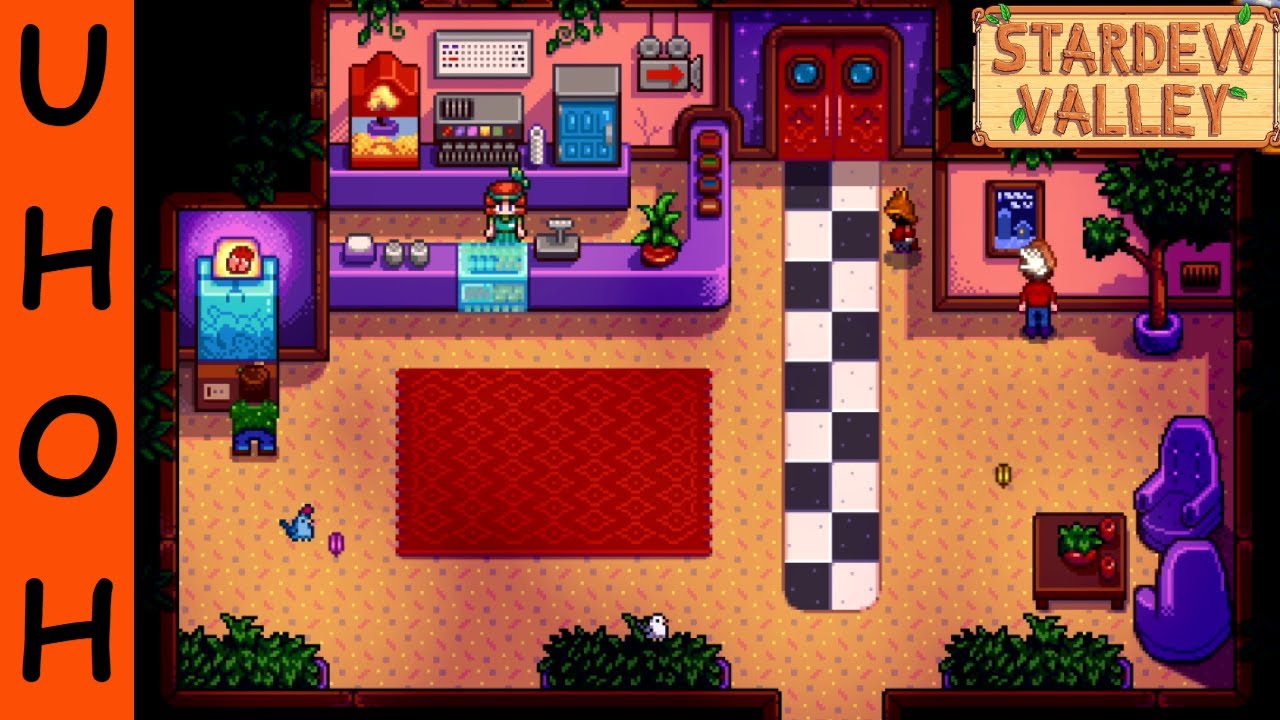 First Trip to the Movie Theater | Stardew Valley | Part 100 - YouTube